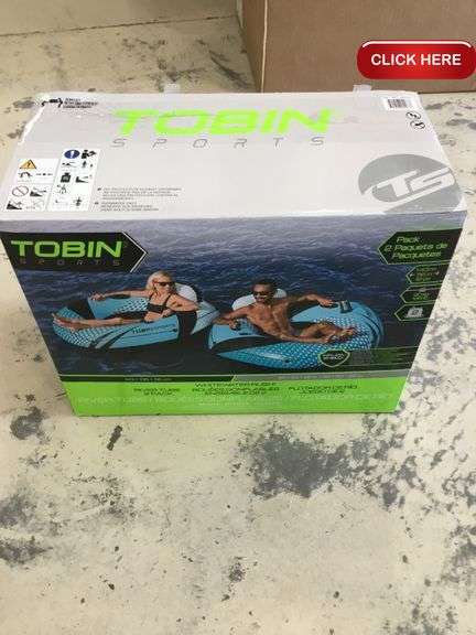 Tobin sports river tube, 2pk - Rideau Auctions
