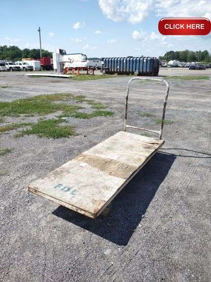 30" x 79" long dolly cart - Rideau Auctions