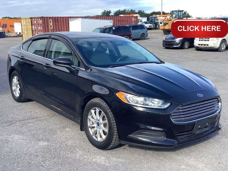 2015 Ford Fusion S Sedan - Rideau Auctions