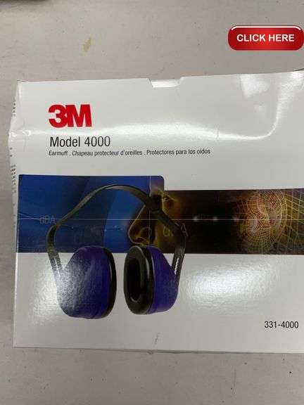 3M Model 4000 earmuff - Rideau Auctions