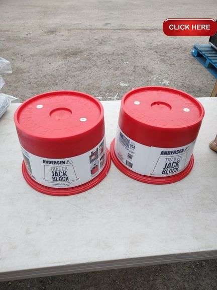 Anderson trailer jack blocks (2) - Rideau Auctions