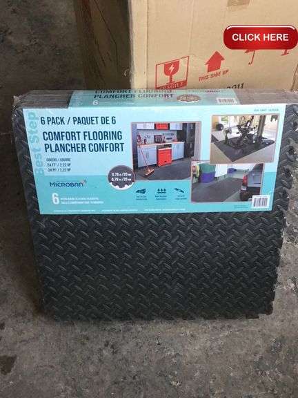 BestStep foam interlocking tiles, 6pk - Rideau Auctions