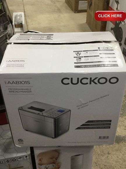 Cuckoo programmable bread maker - Rideau Auctions