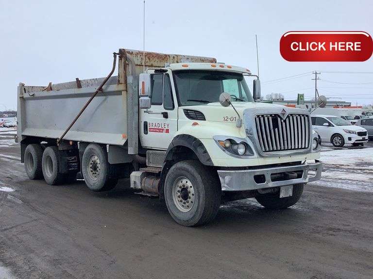 2012 International WorkStar 7600 Dump truck Chassis - Rideau Auctions