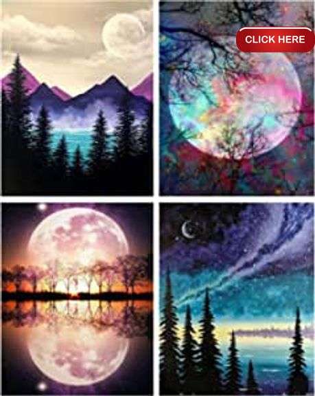 4 Pack Diamond Painting Kits - Rideau Auctions