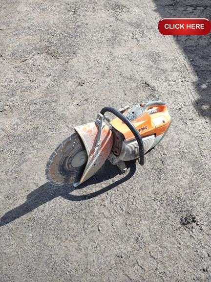 Stihl ts500i gas chop saw - Rideau Auctions