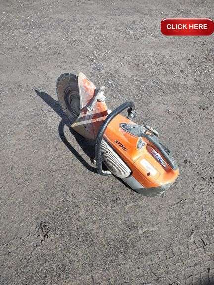 Stihl ts500i gas chop saw - Rideau Auctions