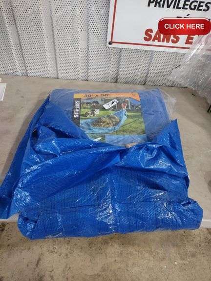 Stinson 30 X 50 Tarp Rideau Auctions stinson-30-x-50-tarp-rideau-auctions