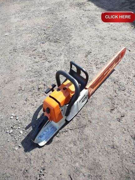Stihl ms260 gas chain saw - Rideau Auctions