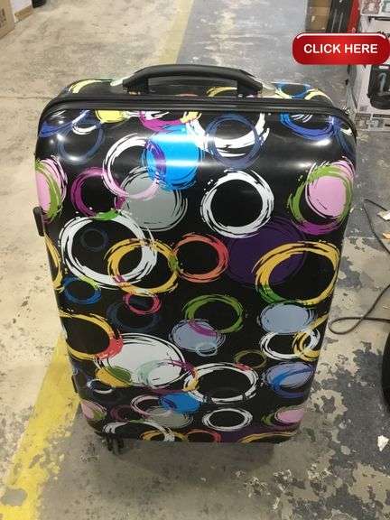 Pacific large hard-shell luggage - Rideau Auctions