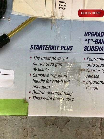 Starter stud gun - Rideau Auctions