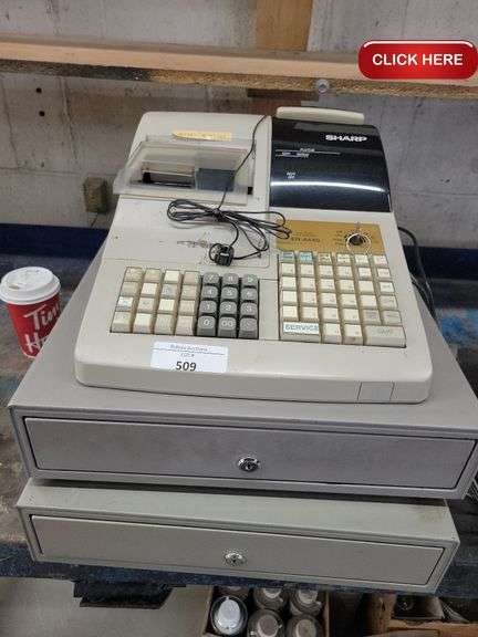 Sharp cash register - Rideau Auctions
