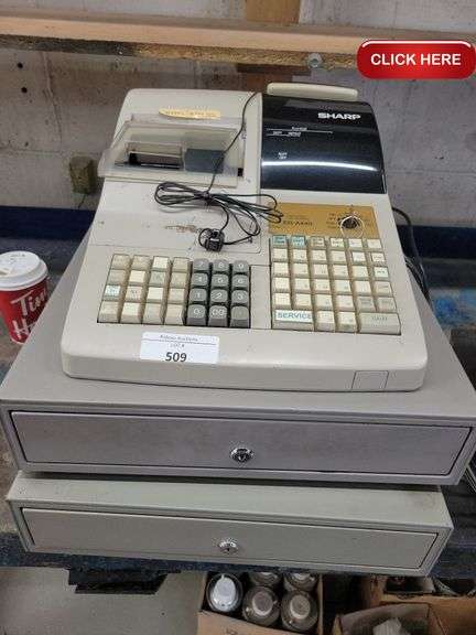 Sharp cash register - Rideau Auctions