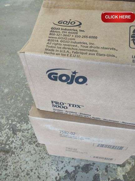 3- boxes of gojo - Rideau Auctions