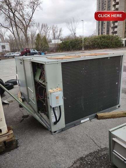 Trane AC unit electric - Rideau Auctions