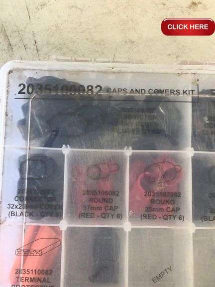 Caps and covers kit 2035100082 - Rideau Auctions
