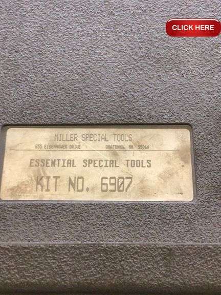 Miller special tools essential special tools kit no 6907 - Rideau Auctions