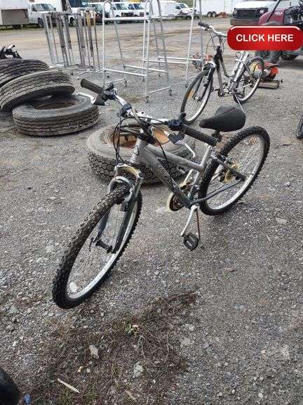 K2 silver bike - Rideau Auctions