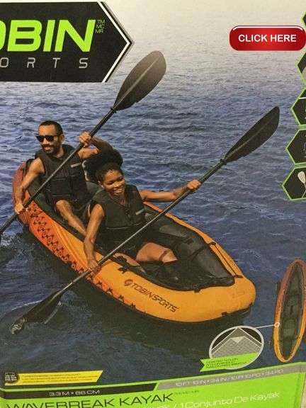 Tobin sports wavebreak kayak - Rideau Auctions