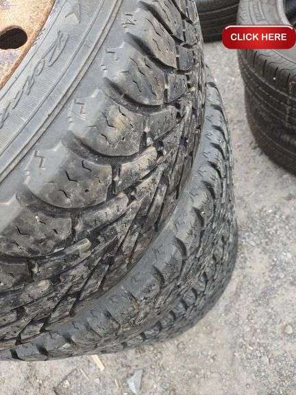 4- 205-55-16 tires on rims - Rideau Auctions