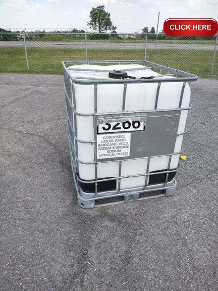 1000 liter water tote - Rideau Auctions