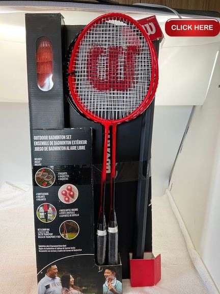 Wilson Outdoor Badminton Kit - Rideau Auctions