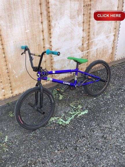Blue BMX bike - Rideau Auctions