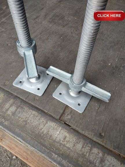 2 - 24" adjustable Scaffolding Legs - Rideau Auctions