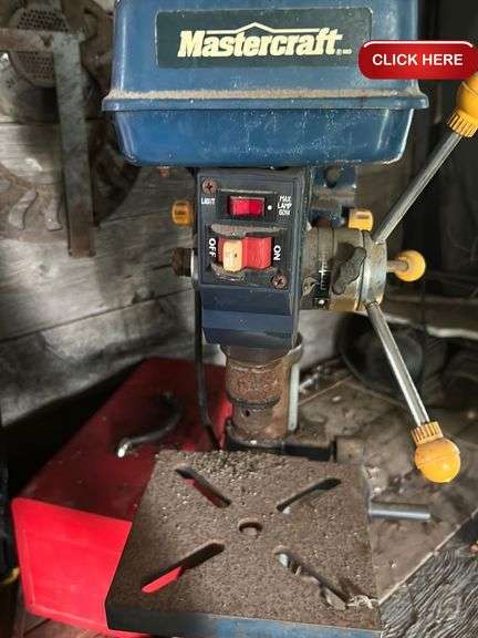 Mastercraft Drill Press Rideau Auctions
