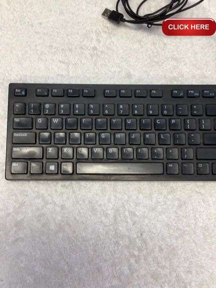 Dell Wired Keyboard - Rideau Auctions