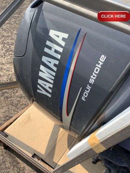 Yamaha 4 stroke 50cc boat motor - Rideau Auctions
