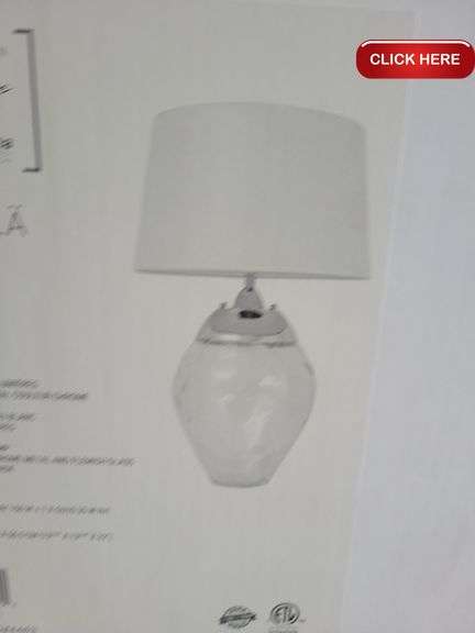 Lumirama kamela table lamps 2 in box - Rideau Auctions