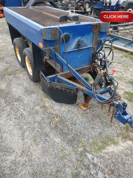 Side walk salter trailer 20087 COLPRON 2250 - Rideau Auctions