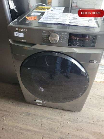 Samsung steam washer - Rideau Auctions
