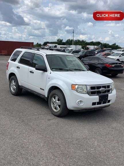 2008 Ford Escape XLT SUV - Rideau Auctions