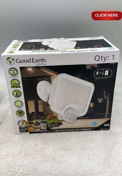 Good earth led flood light - Rideau Auctions