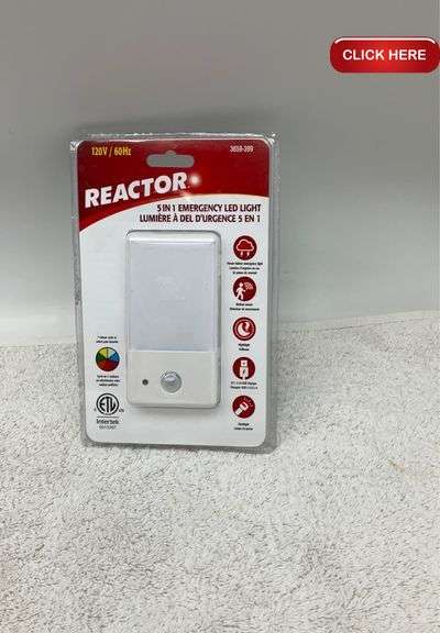 Reactor 5 in 1 emergency led light - Rideau Auctions