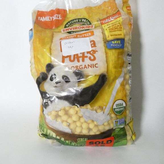 Nature's Path Organic Panda Puffs Cereal - Rio Grande Trade
