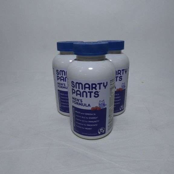 Smarty Pants Men's Formula Vitamins - Lot of 3 - Rio Grande Trade
