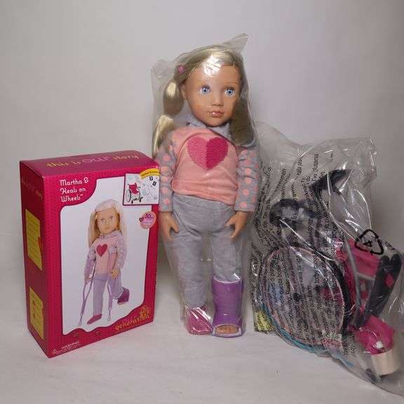 Our Generation Martha Doll w/ Wheelchair & Accessories - Rio Grande Trade