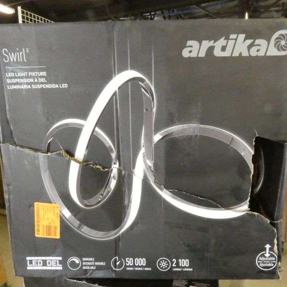 Artika, Swirl LED Lighting Fixture - Rio Grande Trade