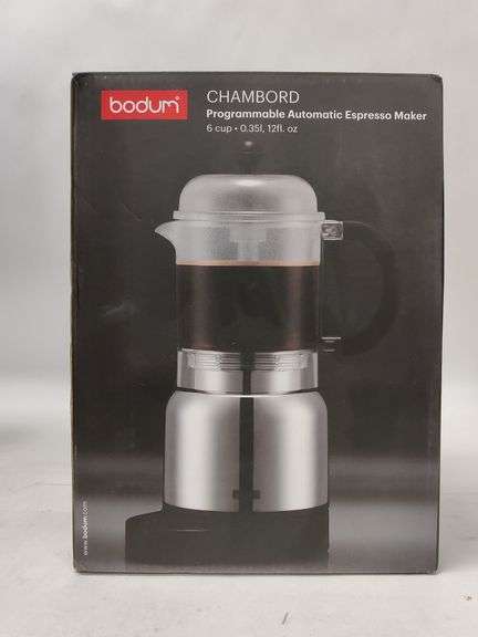 Bodum 12oz Chambord Electric Espresso Maker - Rio Grande Trade