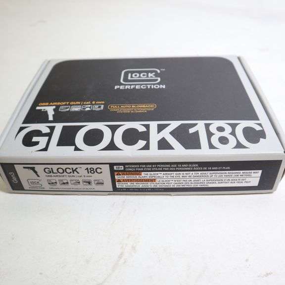 Elite Force Glock 18C Gen3 GGB Blowback 6MM BB Pistol Airsoft Gun - Rio ...