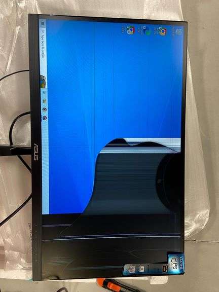 27" Asus Monitor, Damaged, See photo - Rio Grande Trade