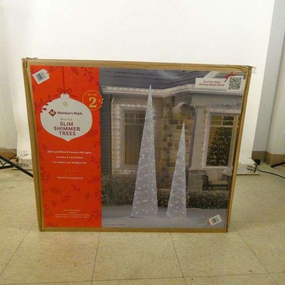 Member's Mark Pre-Lit Shimmer Trees - Rio Grande Trade