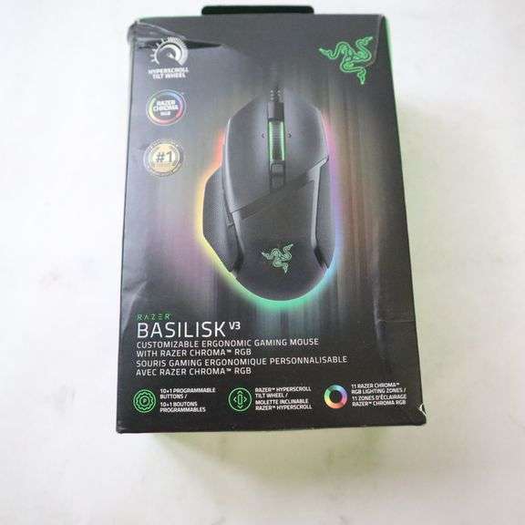Razer Basilisk V3 Customizable Ergonomic Gaming Mouse - Rio Grande Trade