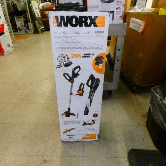 Worx 20V GT 3.0 + Turbine Blower + Hedge Trimmer - Rio Grande Trade