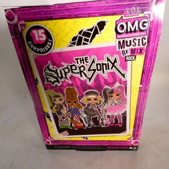 LOL Surprise OMG Remix Rock Fame Queen Fashion Doll - Rio Grande Trade