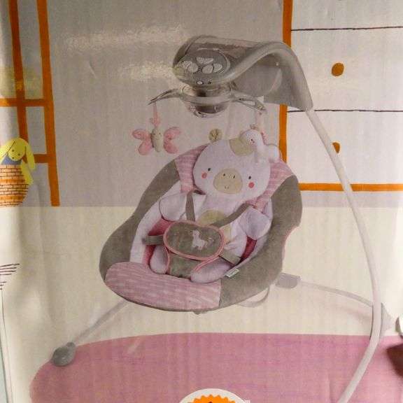 ingenuity InLighten Soothing Swing- Flora the Unicorn - Rio Grande Trade