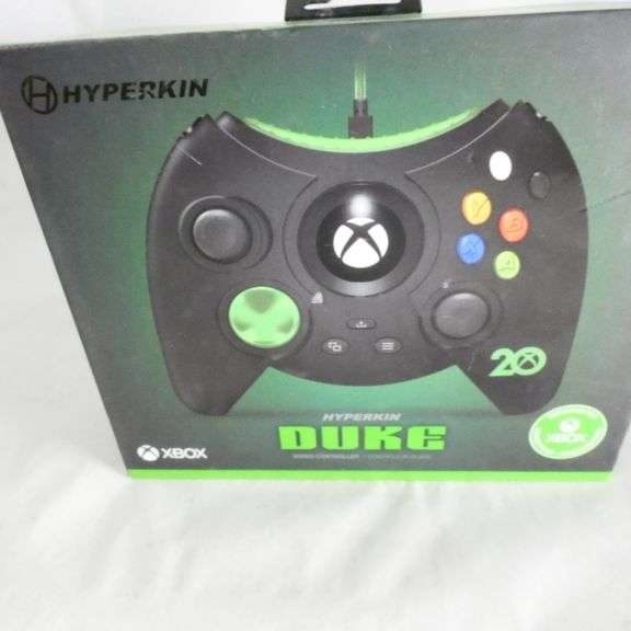 Hyperkin Duke Wired Controller (Xbox 20th Anniversary Limited Edition) (Black) - Rio Grande Trade